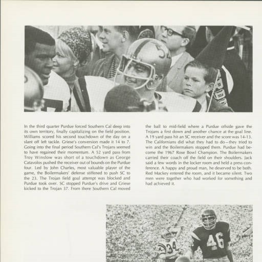 1967 Rose Bowl, Purdue Astronauts and the Anticipation of the Moon ...