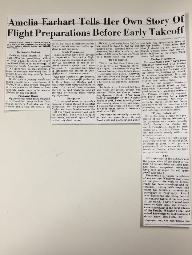 Remembering Amelia Earhart’s Round-the-World Flight: The 80th ...