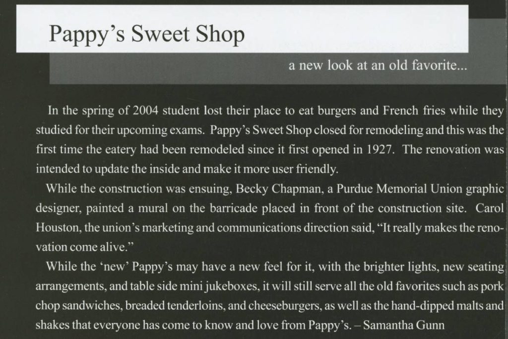 Purdue Buildings | Memoirs & Memories