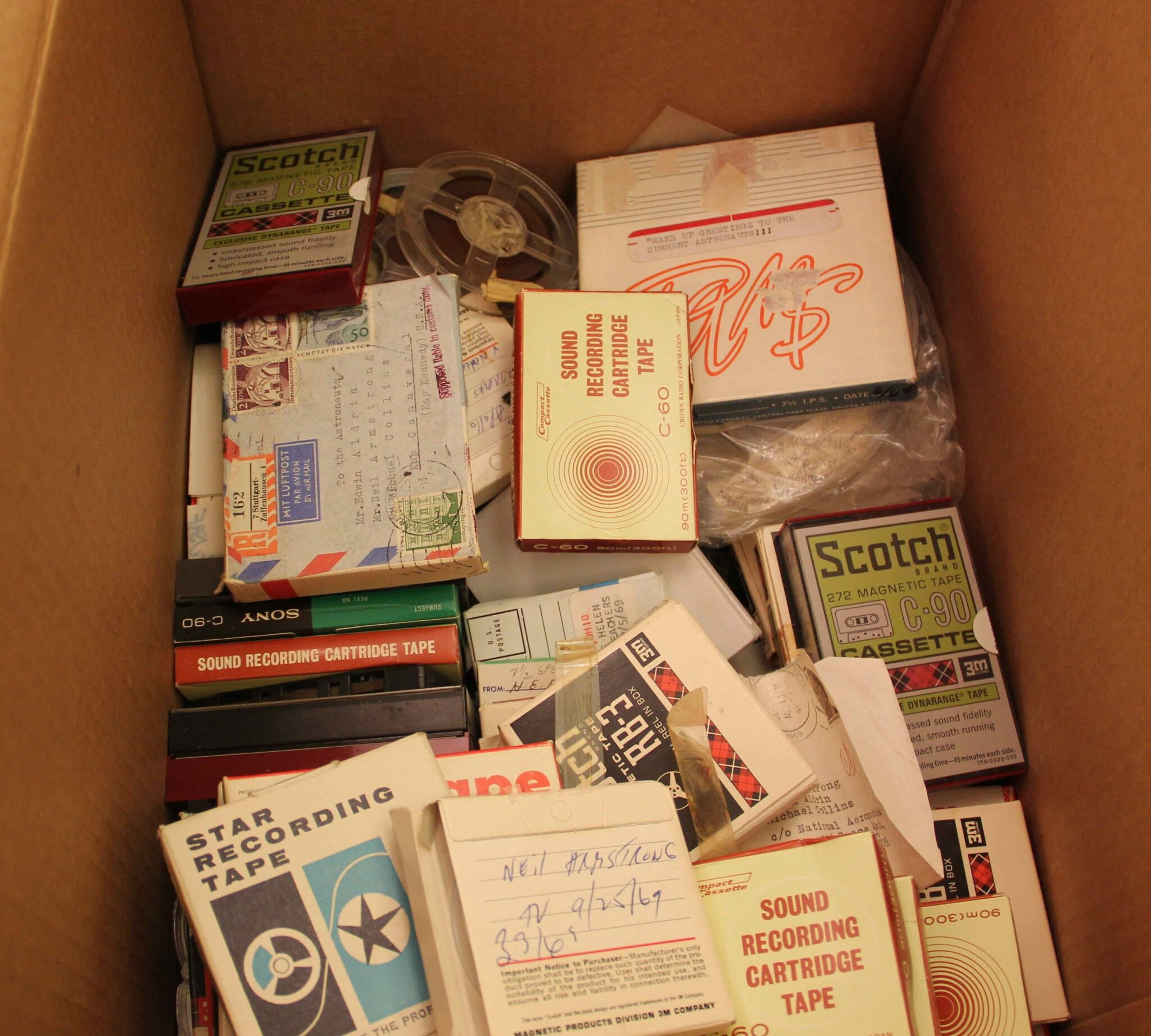 What’s in a Box? Processing the Neil A. Armstrong papers | Memoirs ...