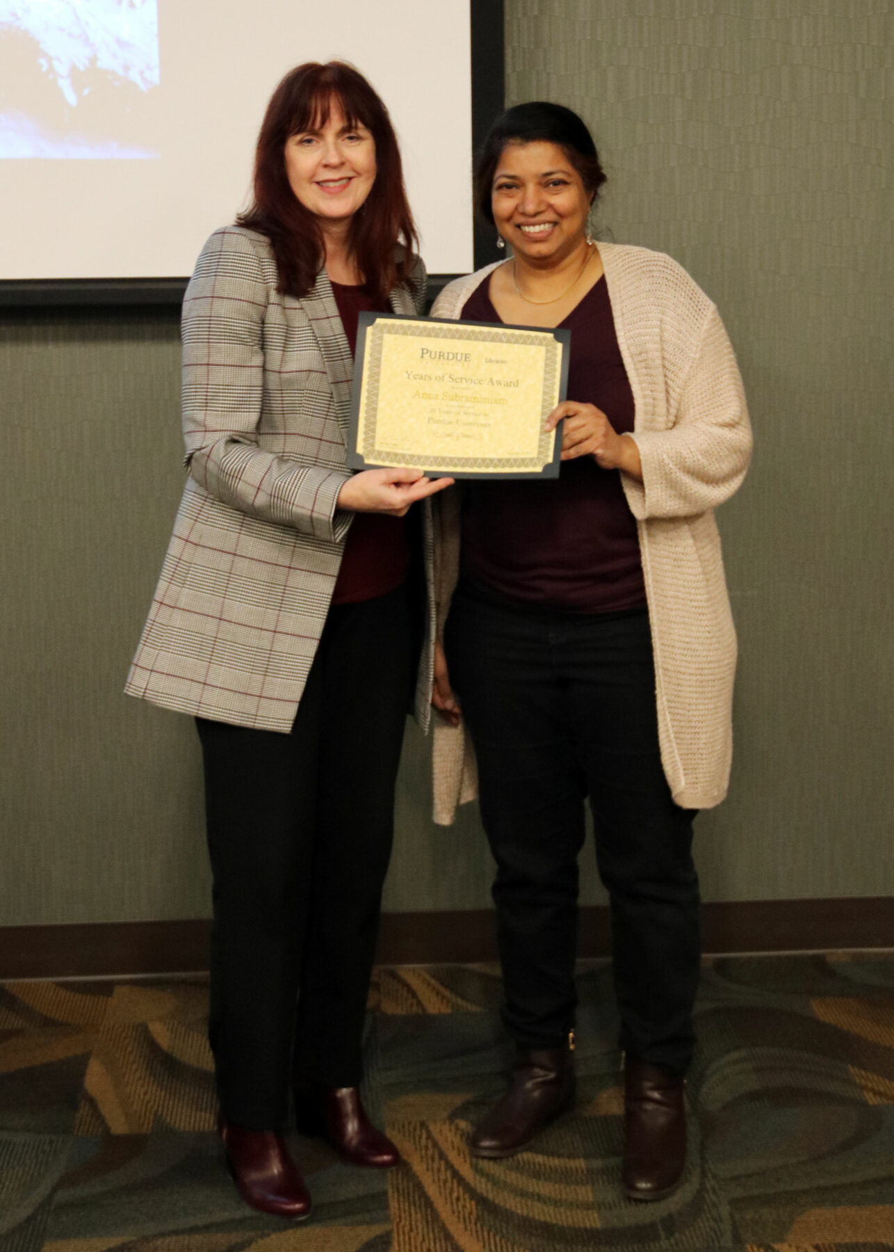 2018 Purdue Libraries Staff Recognition Event and Craft Show | VOLUMe